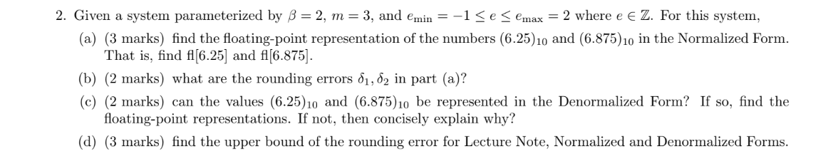 Solved Please do not give vague and hard-to-read | Chegg.com