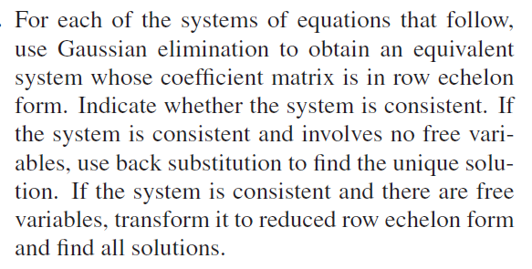 Solved 1. Which of the matrices that follow are in row eche- | Chegg.com