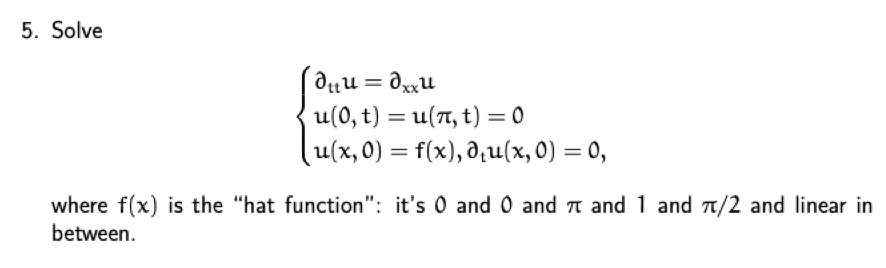 Solved 5. Solve | Chegg.com