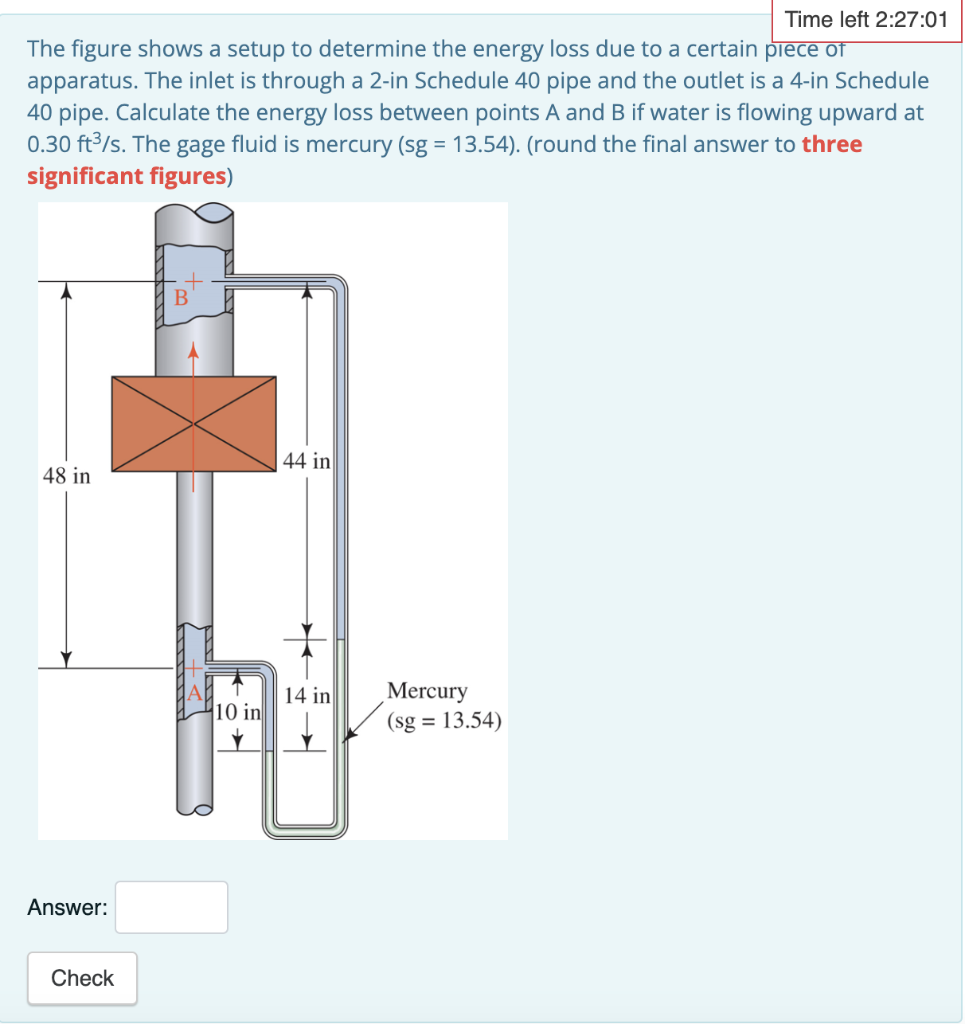 Solved The figure shows a setup to determine the energy loss | Chegg.com