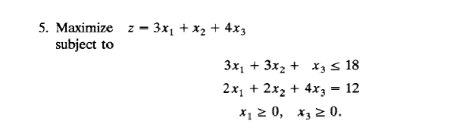 Solved In Exercises 1-6 find the dual of the given linear | Chegg.com