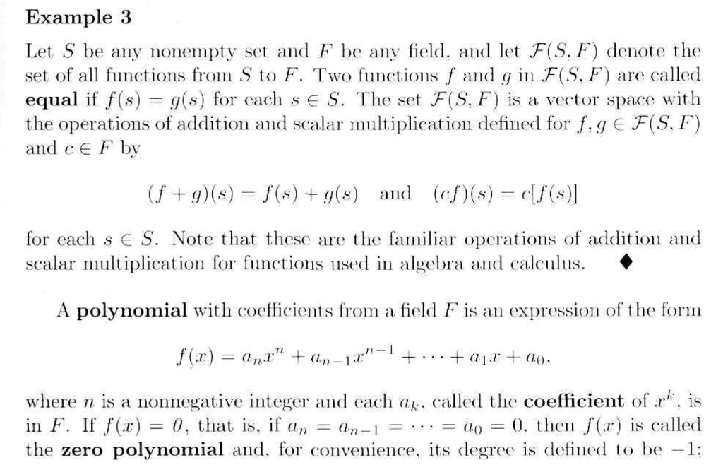 Solved Problem 7. For a nonempty set S, we use Fun(S, R) to | Chegg.com