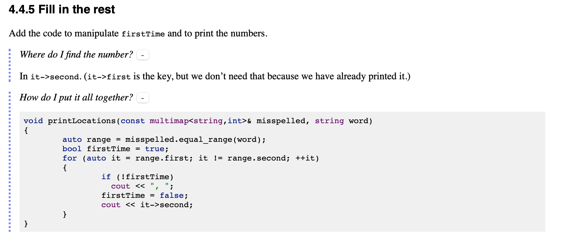 Solved just have to follow the steps and update cpp | Chegg.com