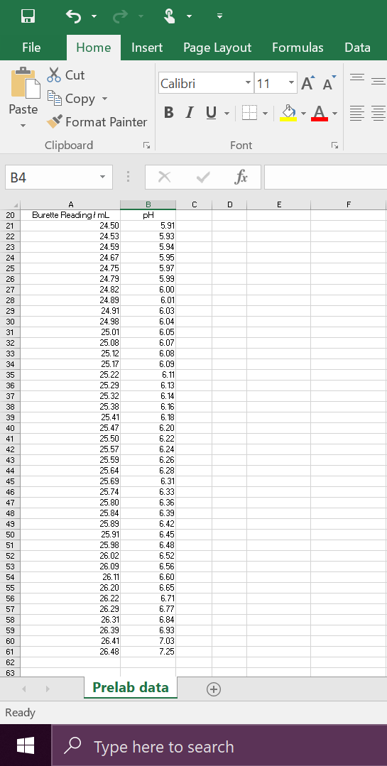 Solved File Home Insert Page Layout Formulas Data Calibri - | Chegg.com