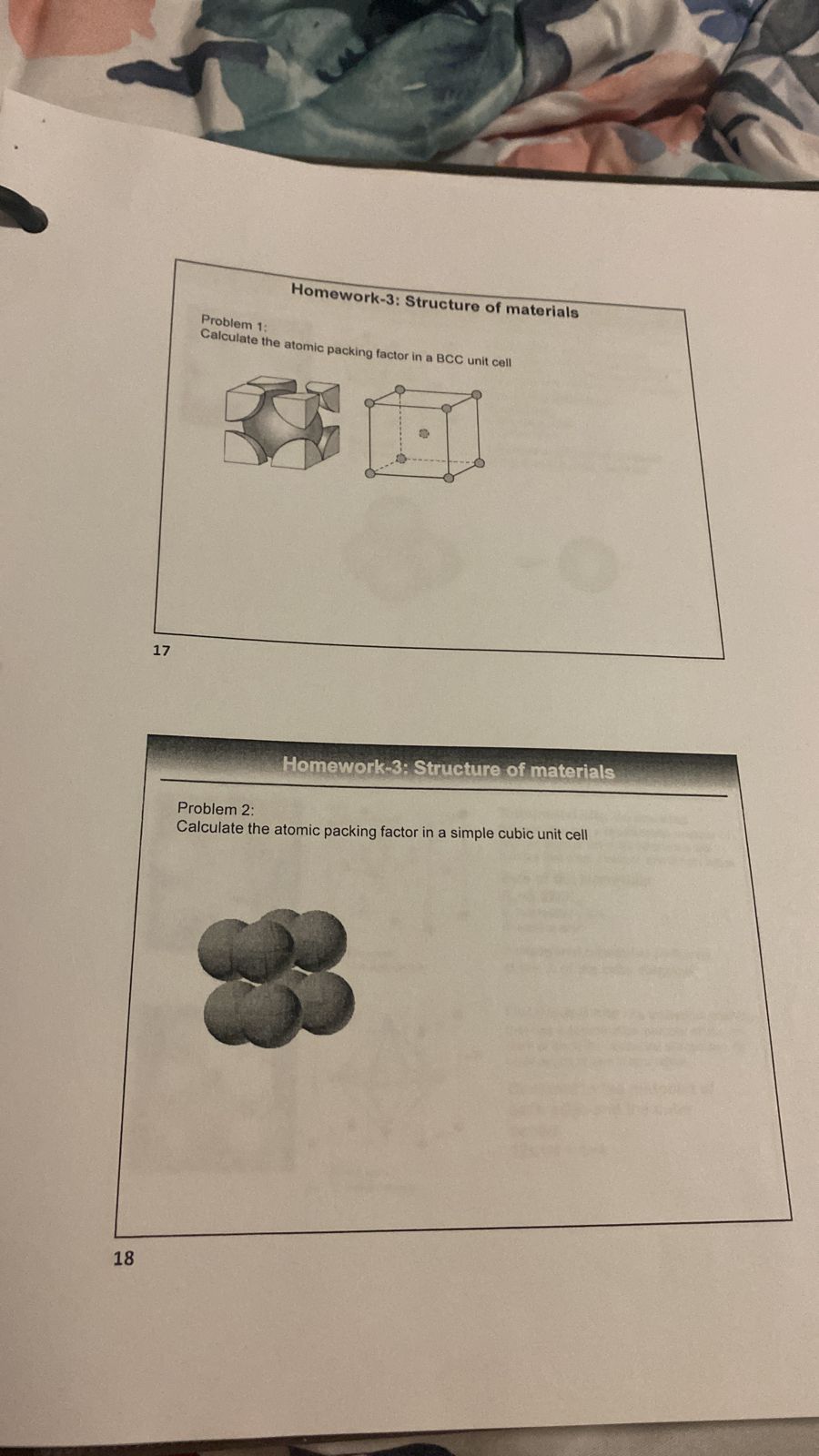 Solved Problem 1: Calculate the Homework-3: Structure of | Chegg.com