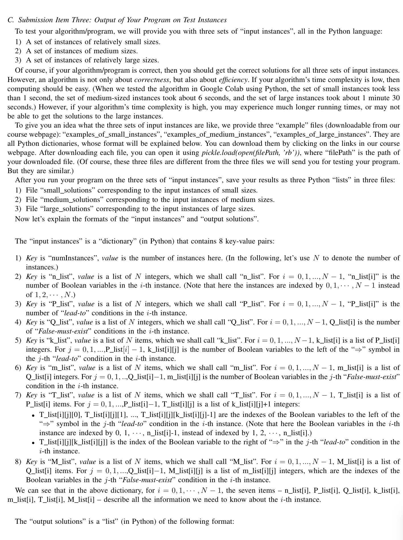 Solved Project of Algorithms on Condition Satisfiability I. | Chegg.com
