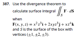 Solved Use the divergence theorem tocalculate surface | Chegg.com