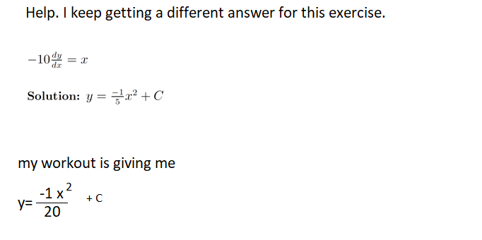 Solved Help. I keep getting a different answer for this | Chegg.com