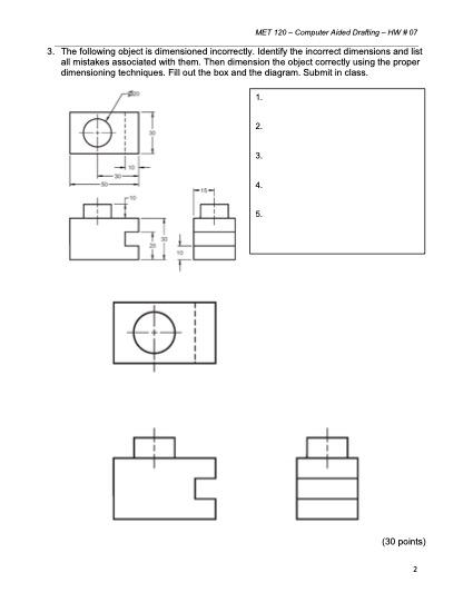 Use AutoCAD to create the following objects. Upload | Chegg.com