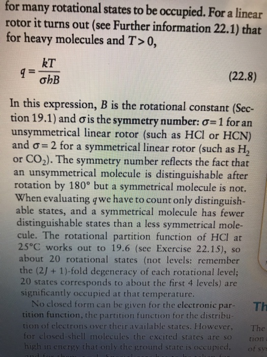 Solved 2. Evaluate the vibrational partition function for | Chegg.com