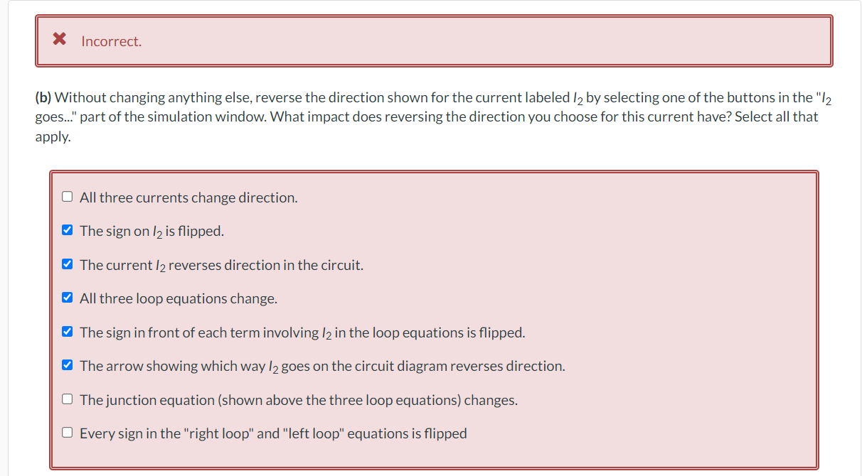 X Incorrect. (b) Without changing anything else, | Chegg.com