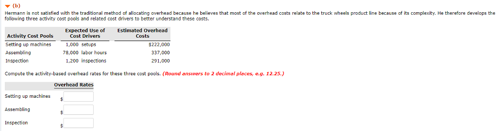 Solved Exercise 4-4 (Part Level Submission) Altex Inc. | Chegg.com