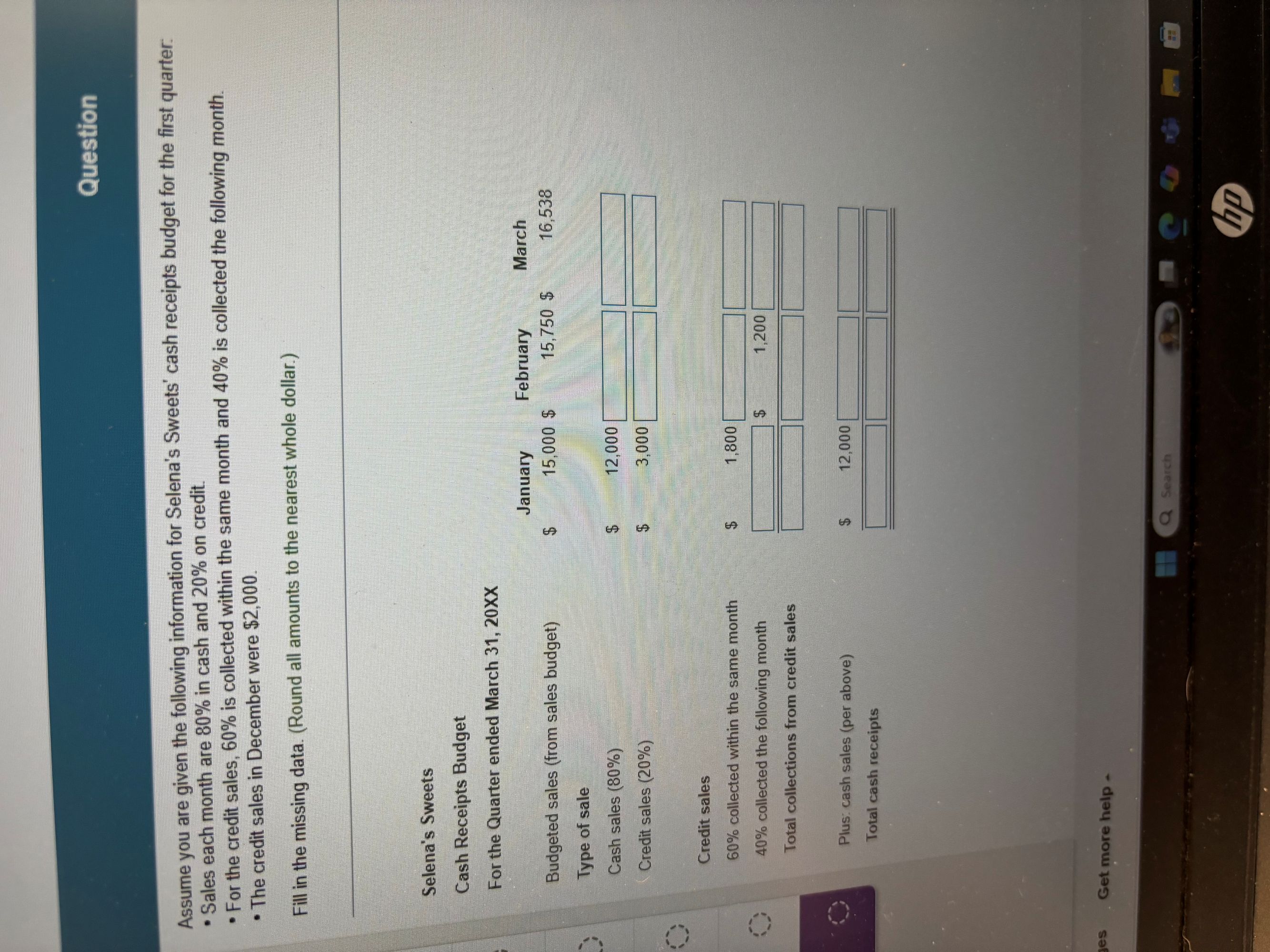 Solved Assume you are given the following information for | Chegg.com