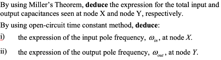 Solved Figure Q3 shows a common-source amplifier with | Chegg.com
