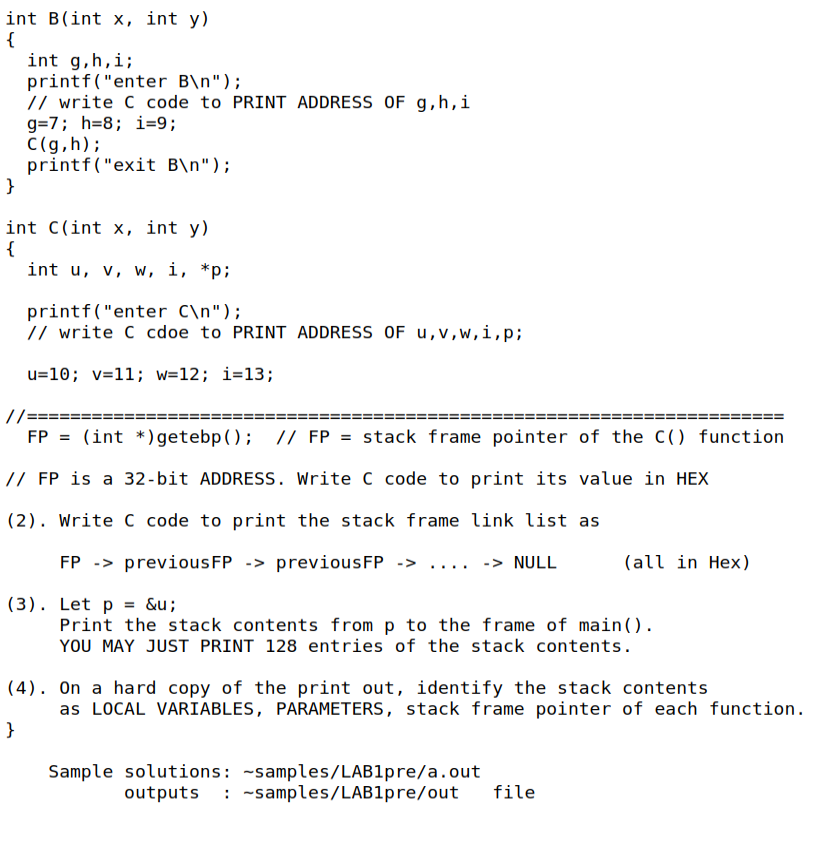 Solved NOTE: This assignment is for 32 -bit code. For Ubuntu | Chegg.com