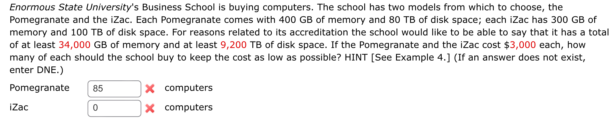 Solved Enormous State University's Business School is buying | Chegg.com