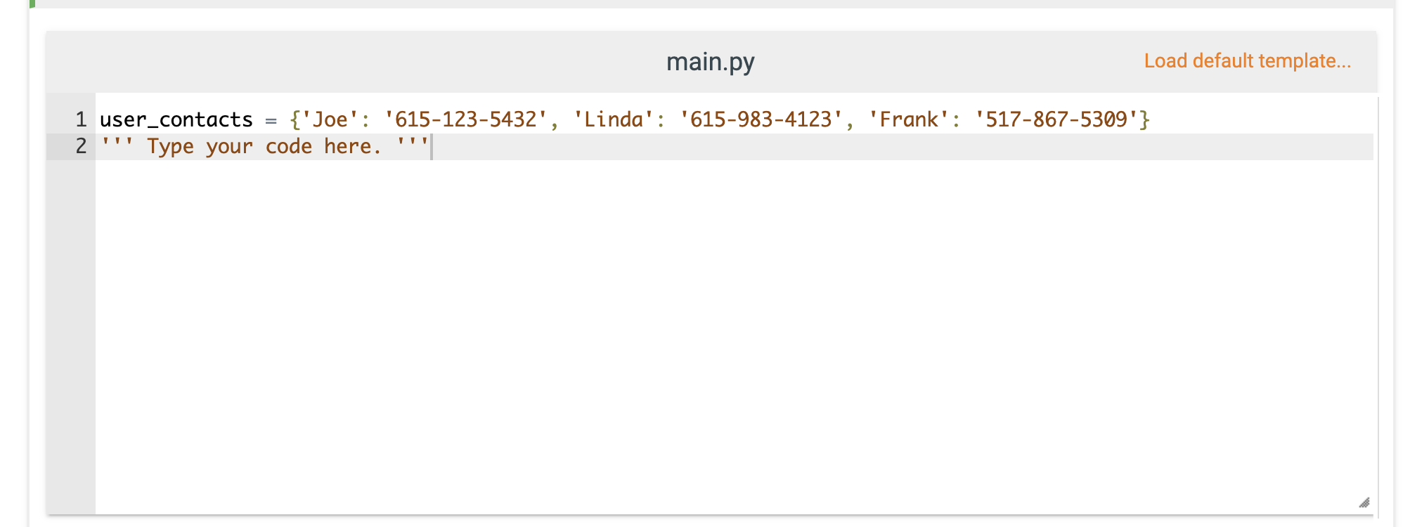 Solved Overview Be able to look up a value in a dictionary | Chegg.com