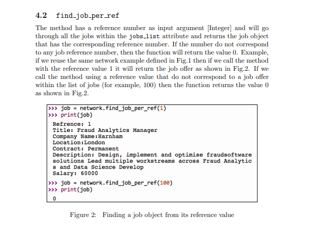 Solved 4 Class JobNetwork [48 points] Define a class | Chegg.com