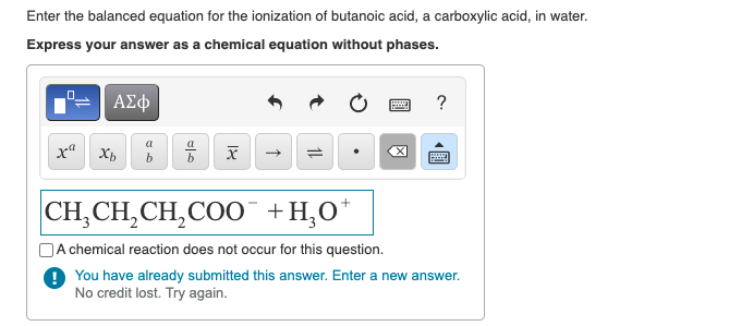 Solved hi i am taking a biochem class and i am stuck on | Chegg.com