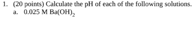 Solved b) 0.25 M HC3H5O2 (propanoic acid) c) 0.25 | Chegg.com