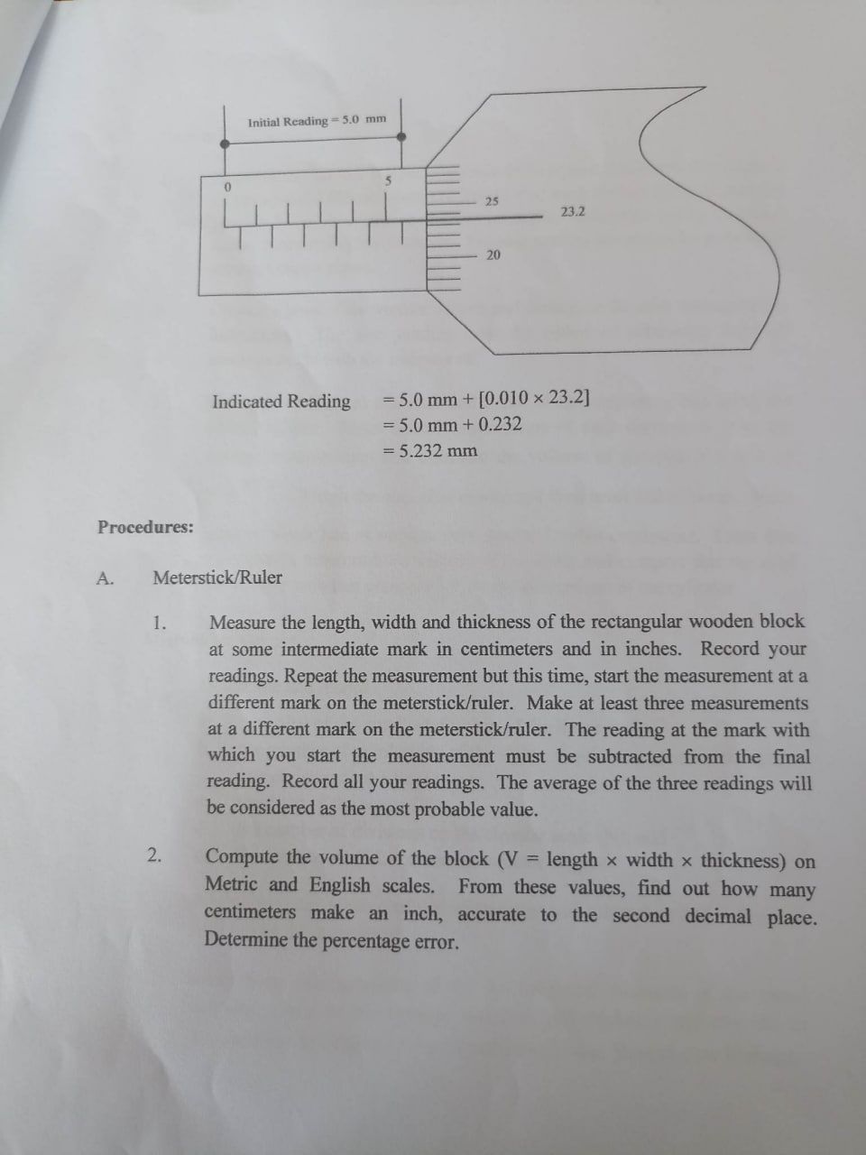 Solved Given the data concerning vernier and main scale, | Chegg.com