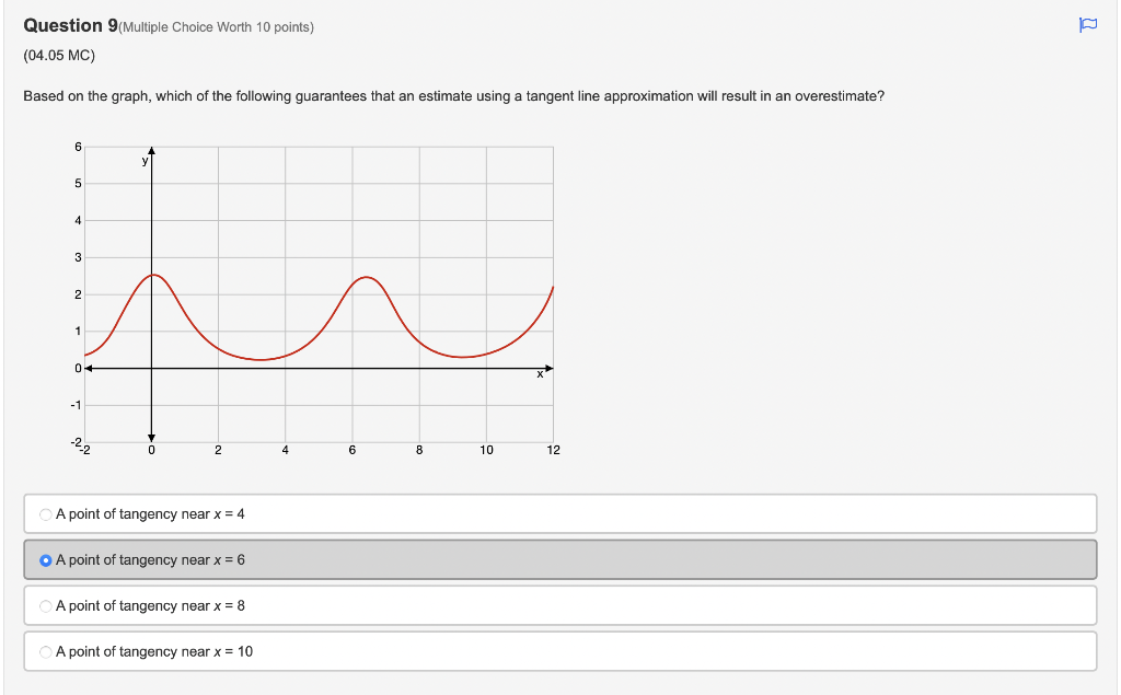 Solved Question 8 (Multiple Choice Worth 10 points) | Chegg.com