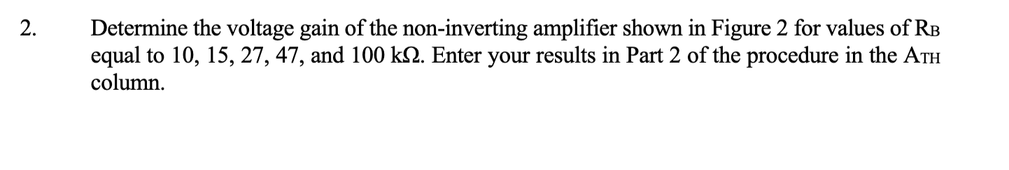 Solved Determine the voltage gain of the non-inverting | Chegg.com