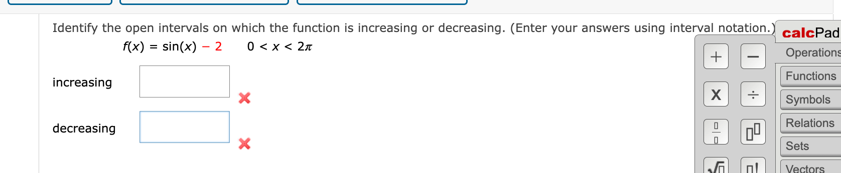 Solved Identify the open intervals on which the function is | Chegg.com