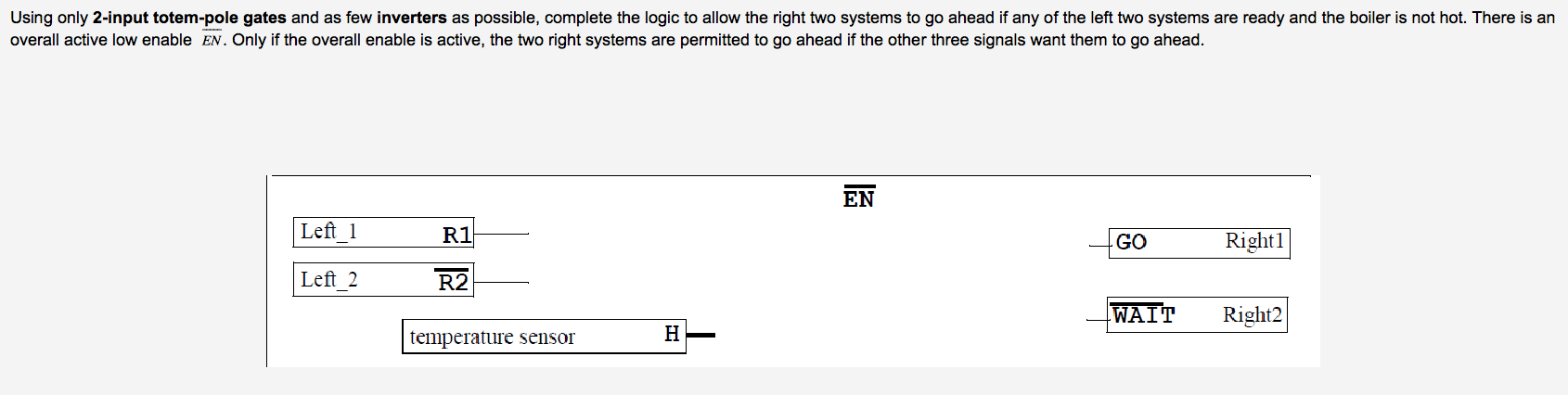 Solved verall active low enable EN. Only if the overall | Chegg.com