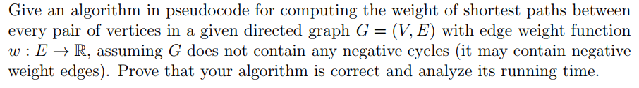Solved Give An Algorithm In Pseudocode For Computing The 3568
