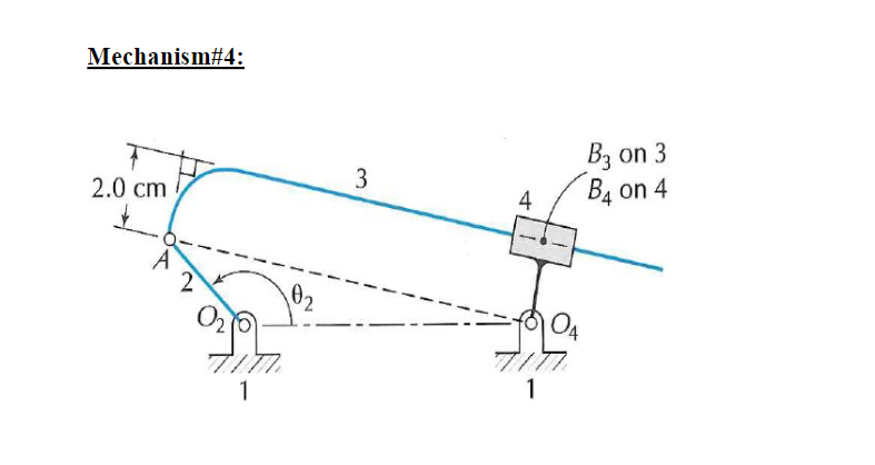 Solved For the mechanism shown below, define appropriate | Chegg.com