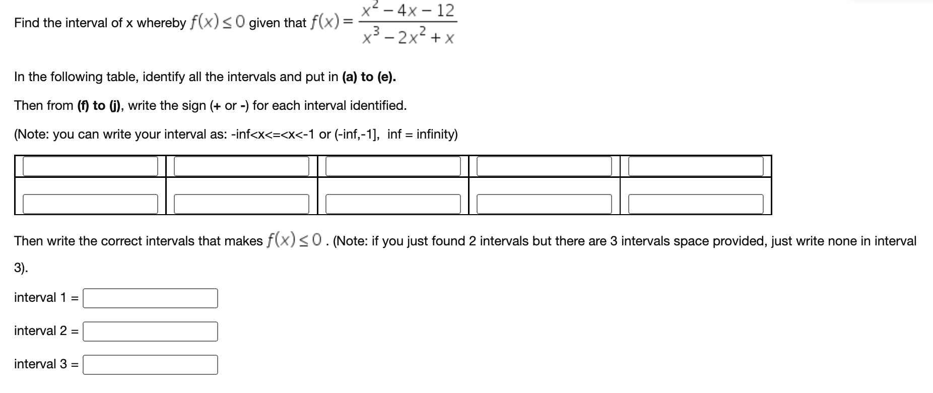 Solved Find the interval of x whereby given that In the | Chegg.com