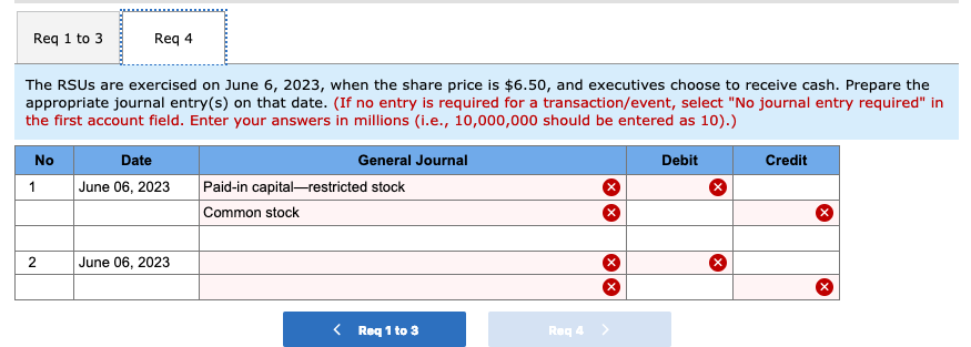 Solved Exercise 19-31 Restricted stock units; cash | Chegg.com