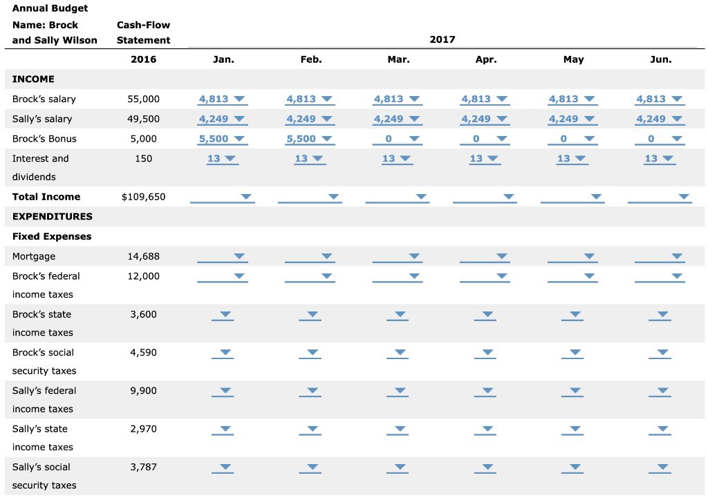 A cash-flow budget uses the same format as a | Chegg.com