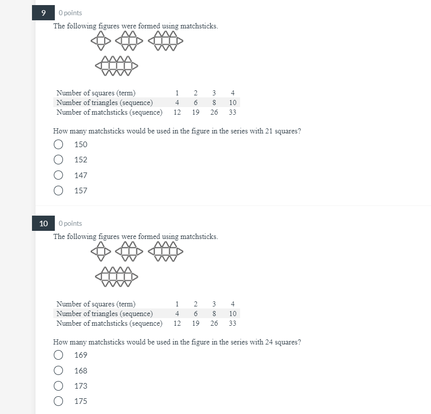 Solved 9 O points The following figures were formed using | Chegg.com