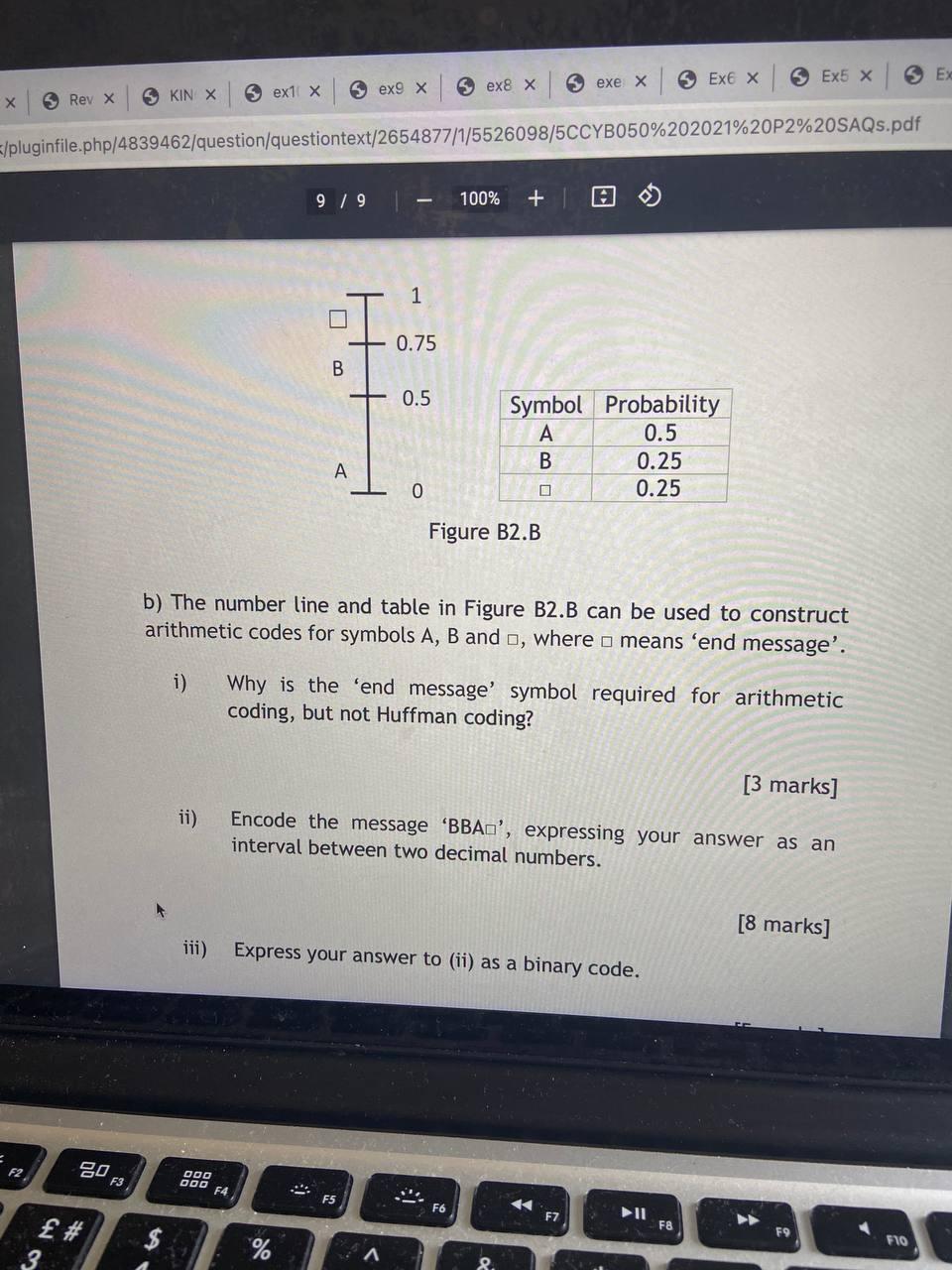 Solved SEX 5 Ex5 x 5 5 Ex6 x ex8 X Sex9 X exe x Sex1 x Х 3 | Chegg.com