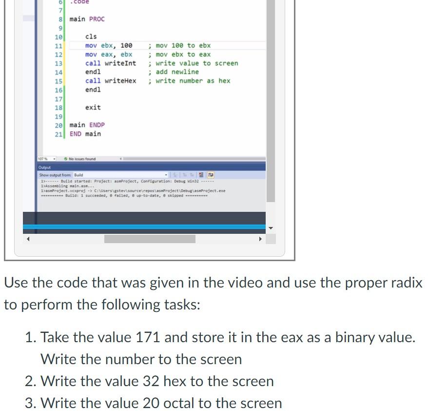 Solved Assembly language code help :( I already did it but | Chegg.com