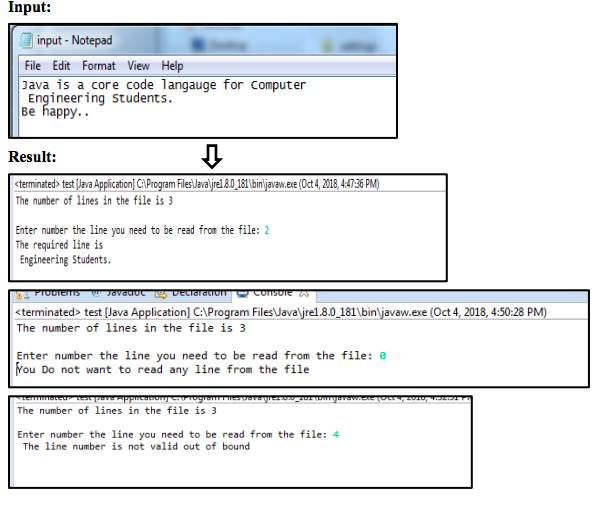 Solved Write a java program that counts the number of | Chegg.com