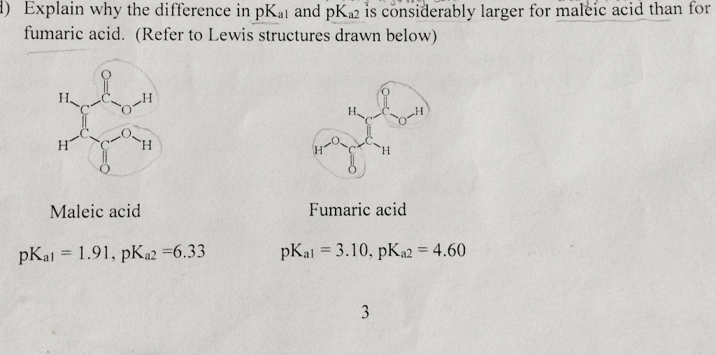 Fumaric Acid Lewis Dot Structure