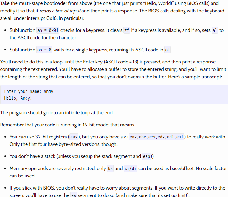 Here, for reference, is the multi-stage bootloader | Chegg.com