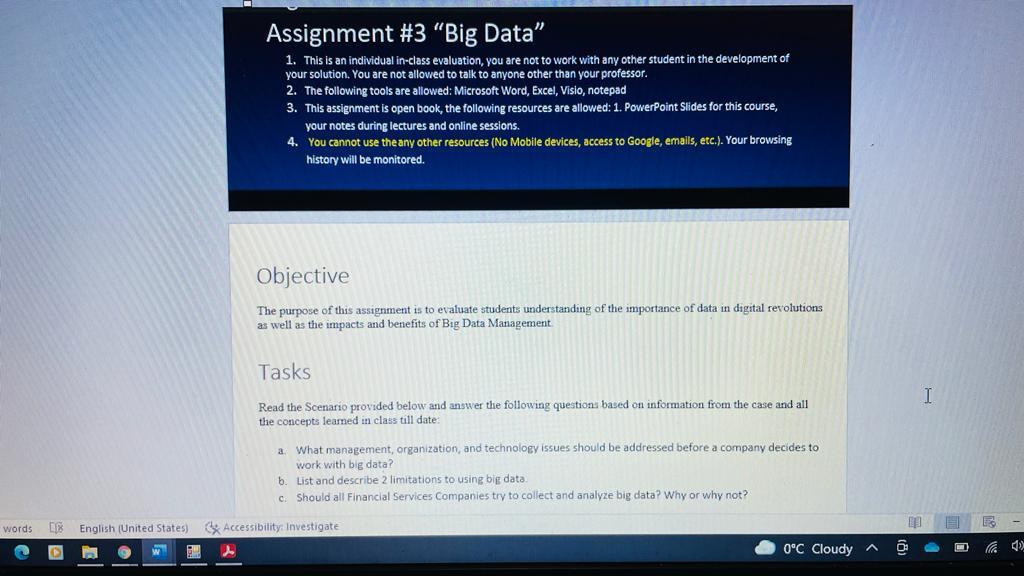 Solved Assignment #3 "Big Data" 1. This is an individual | Chegg.com