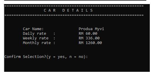 Solved CAR RENT BOOKING SYSTEM Please help me with my | Chegg.com