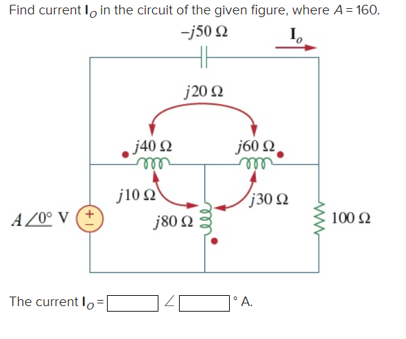 Solved Find current loin the circuit of the given figure, | Chegg.com