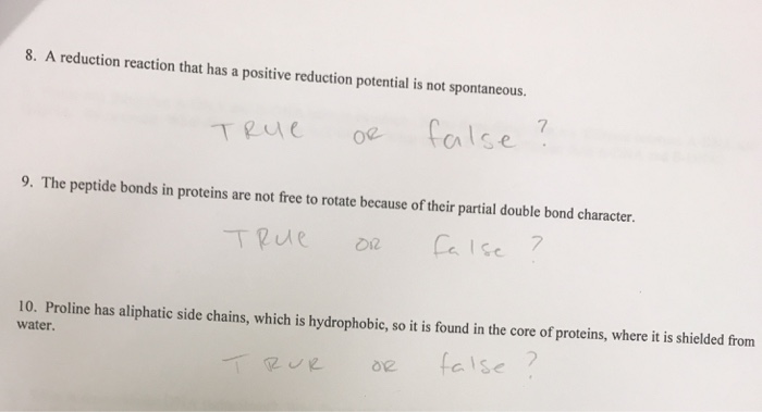Solved A reduction reaction that has a positive reduction | Chegg.com