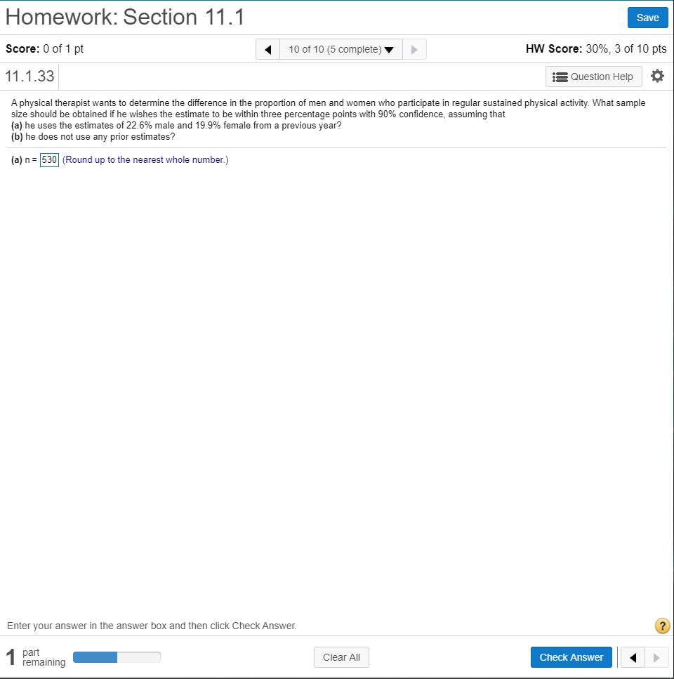 Solved Save Homework Section 11 1 Score 0 Of 1 Pt 11 1 33