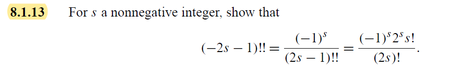 Solved For s a nonnegative integer, show that | Chegg.com