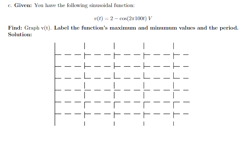 Solved a. Given: We will be using the exponential, e, to | Chegg.com