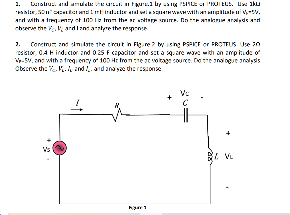 Solved Construct and simulate the circuit in Figure. 1 ﻿by | Chegg.com