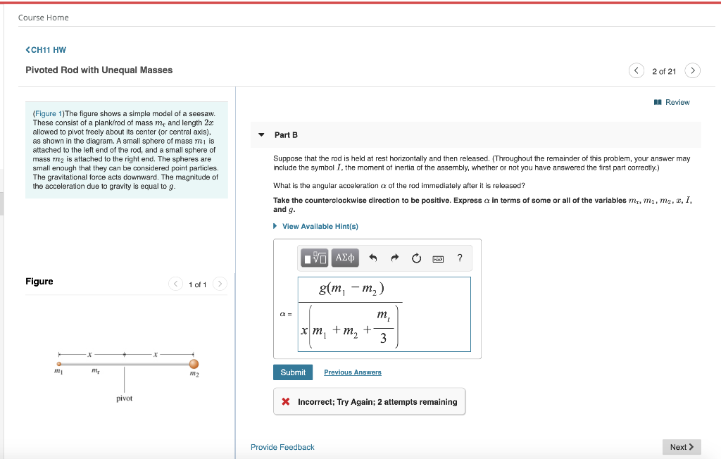 Solved Course Home A Review Part B (Figure 1)The figure | Chegg.com