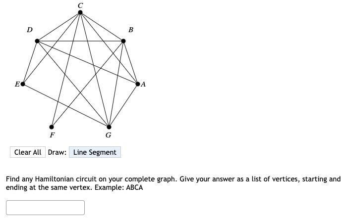 Solved C D B E F G Clear All Draw: Line Segment Find any | Chegg.com